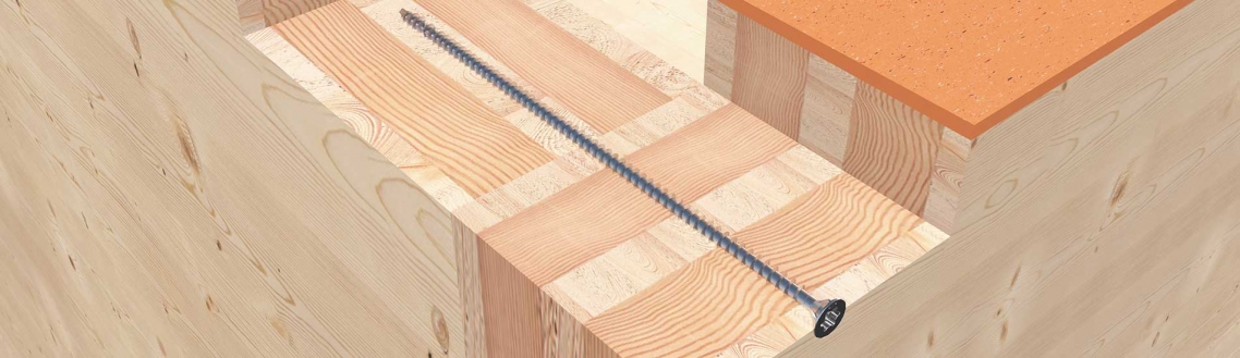 Cross-laminated timber and self-tapping wooden screws: the ideal ...